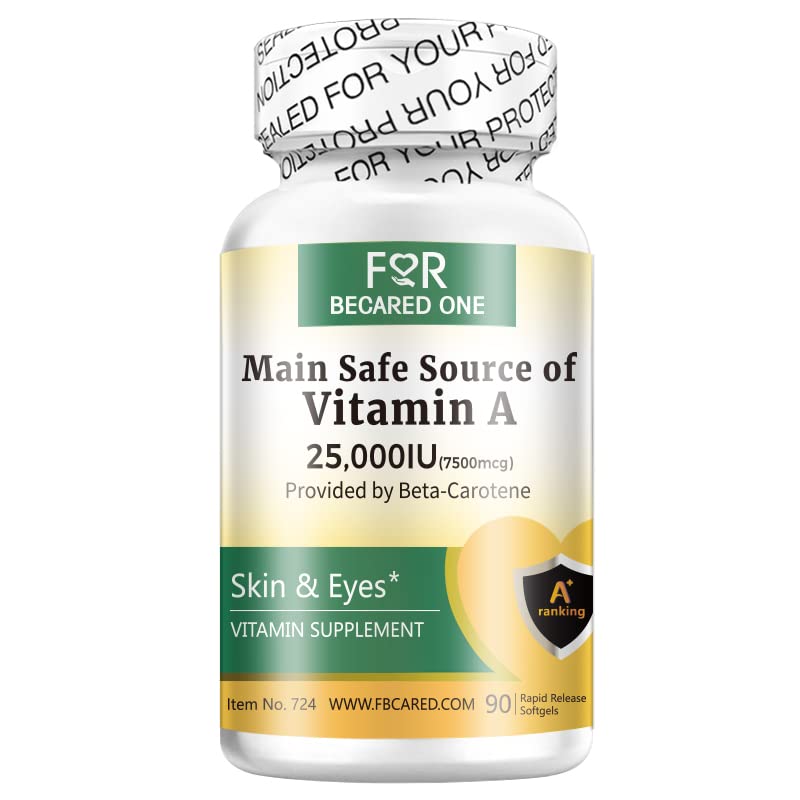Beta Carotene eye health capsules
