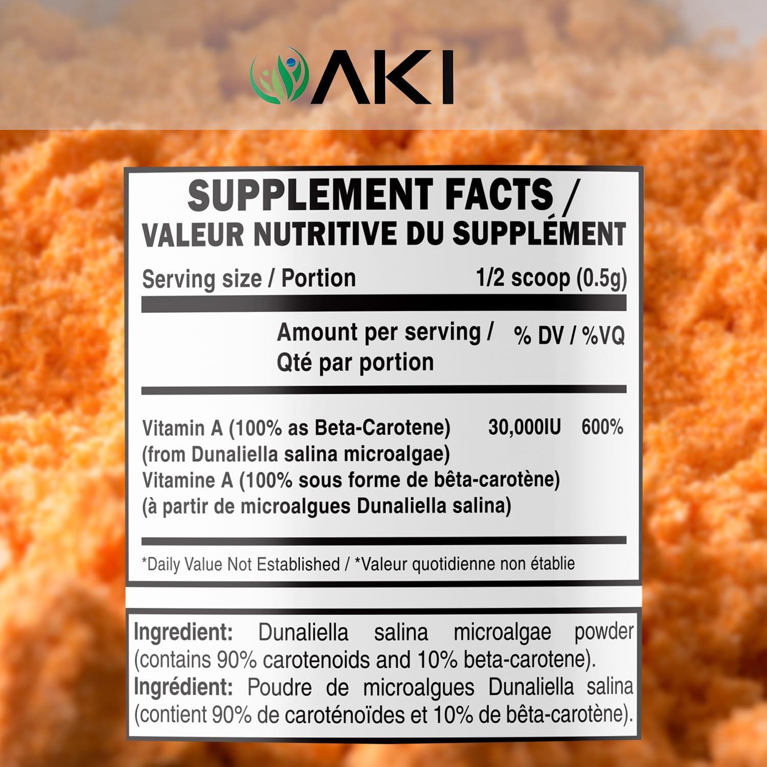 Beta Carotene for antioxidant support