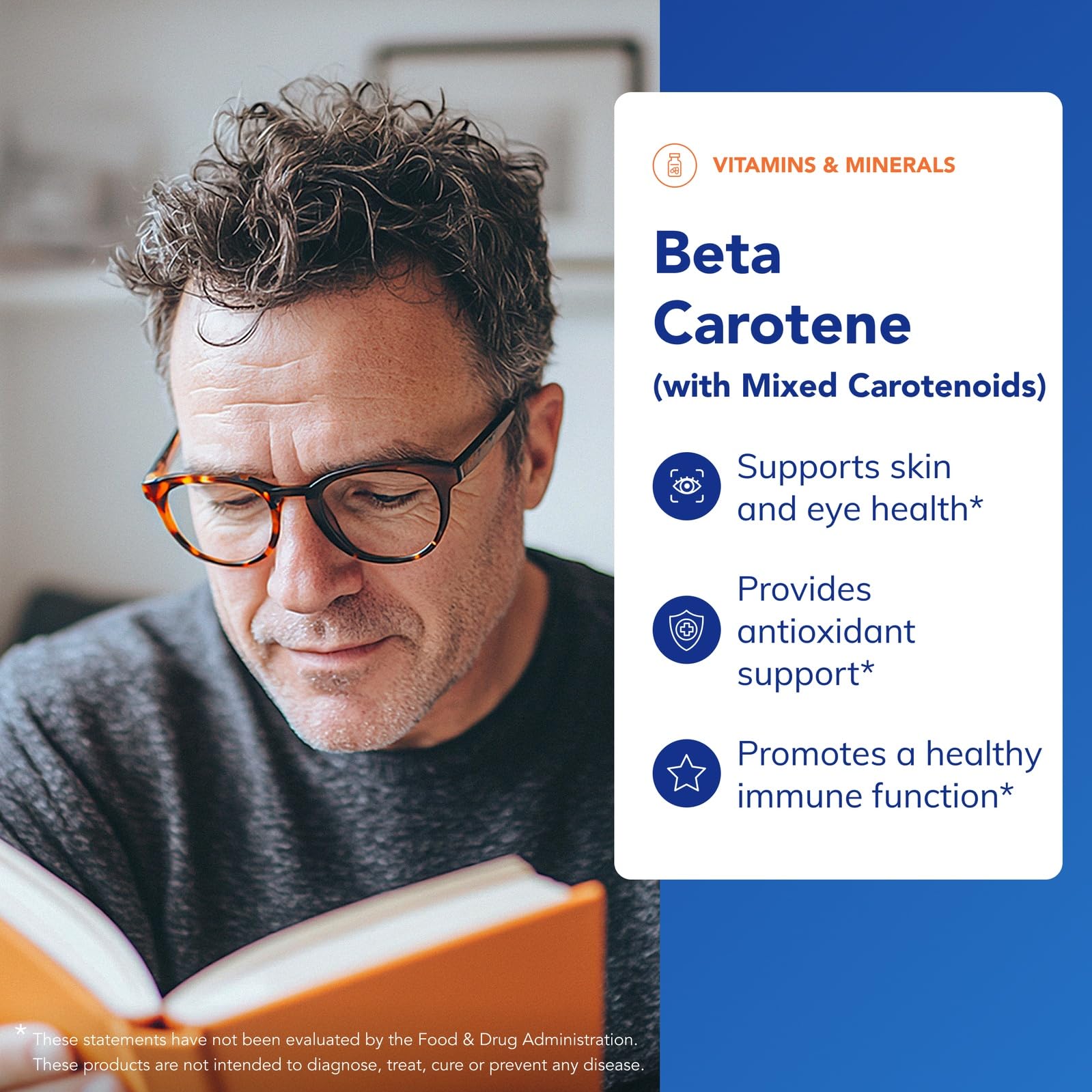 beta carotene for healthy vision