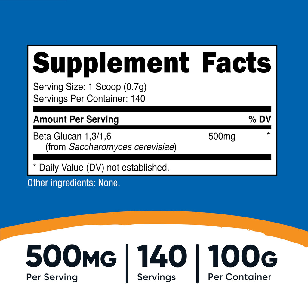 Beta Glucan for immune support