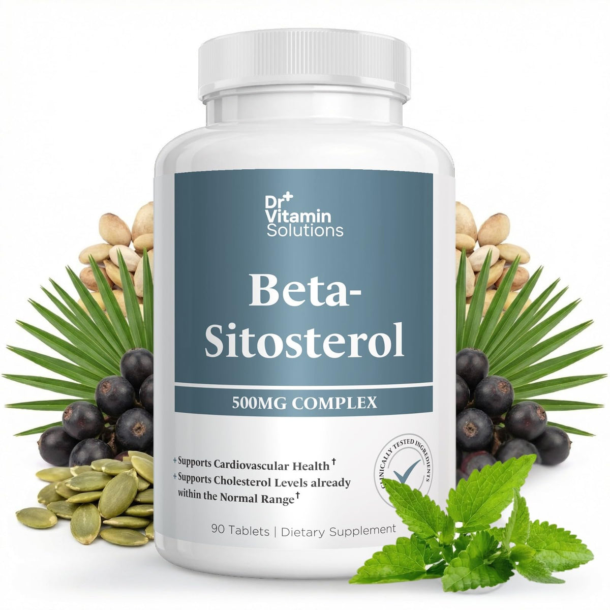 Beta-Sitosterol 500 mg capsules