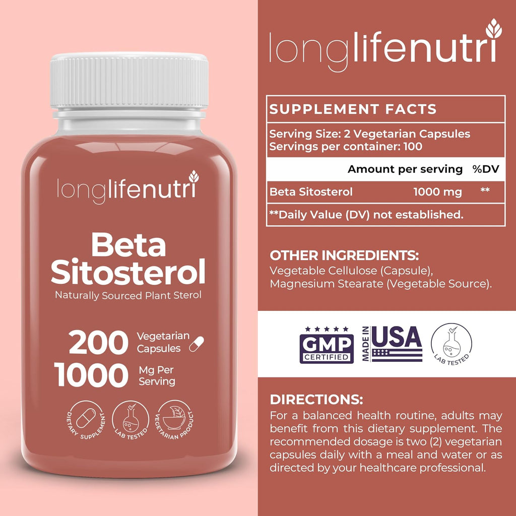 Beta Sitosterol multivitamin for men