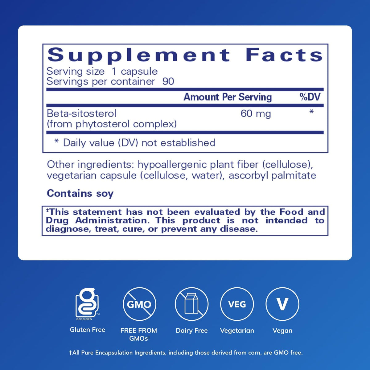 Beta-Sitosterol multivitamin for men