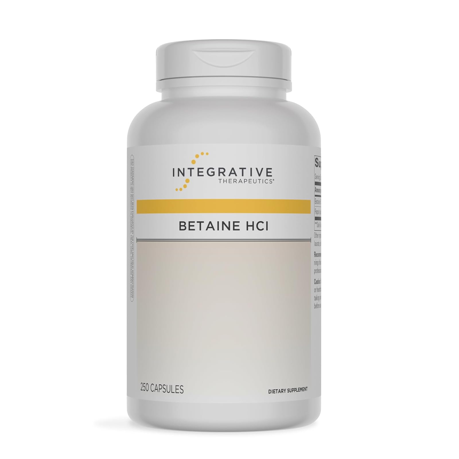 Betaine HCl digestive enzymes supplement