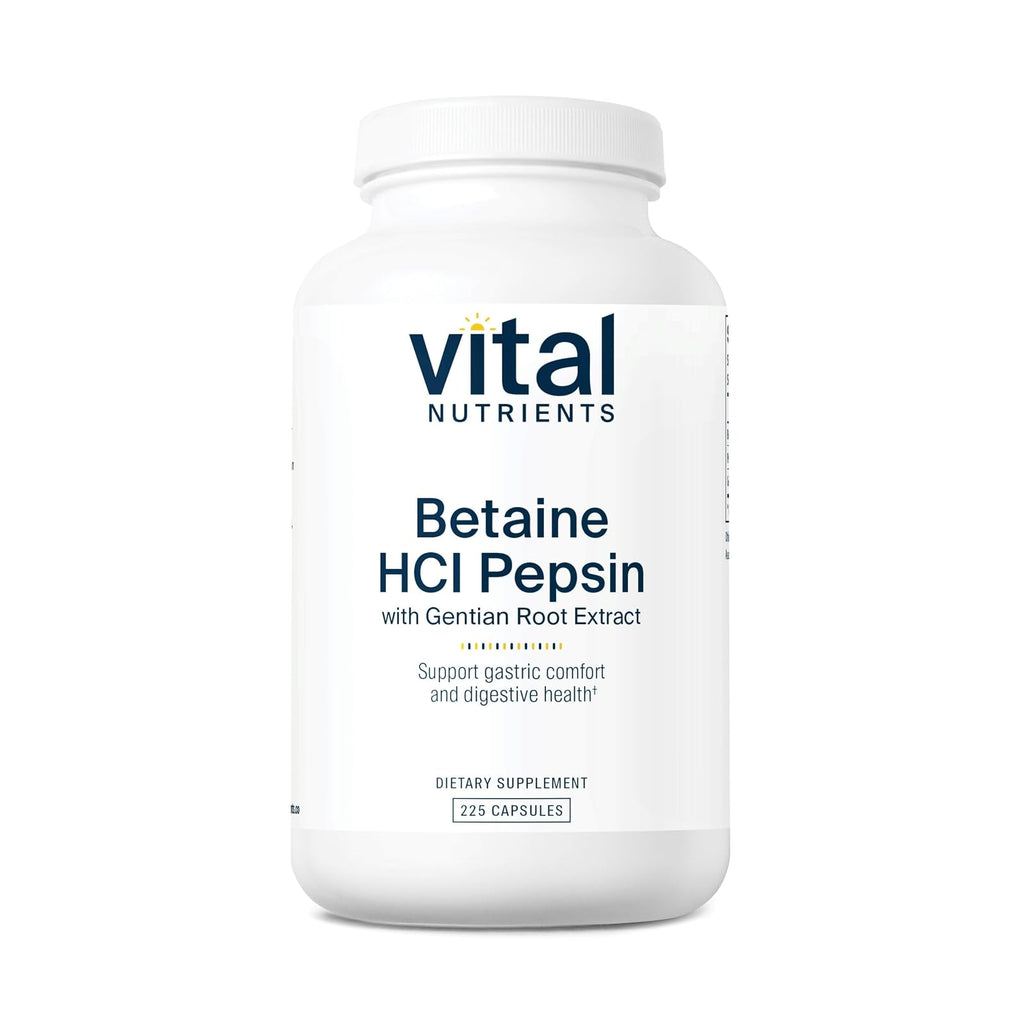 Betaine HCL digestive enzymes support