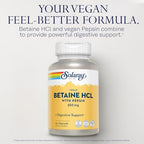 Betaine HCL for improved digestion
