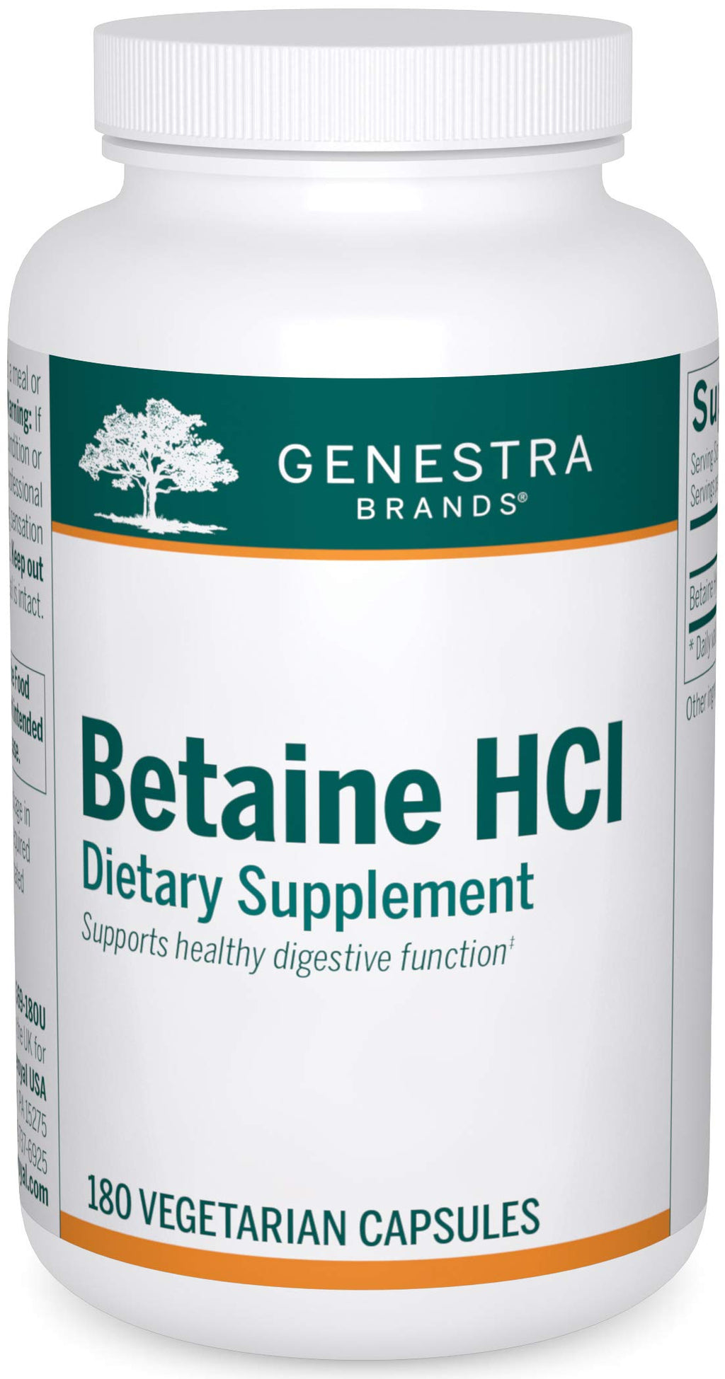 Betaine HCl for protein digestion