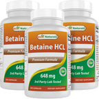 Betaine HCL multivitamins for digestion