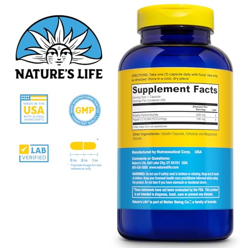 Betaine HCL with Pepsin benefits
