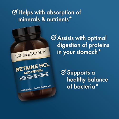 Betaine HCL with Pepsin benefits