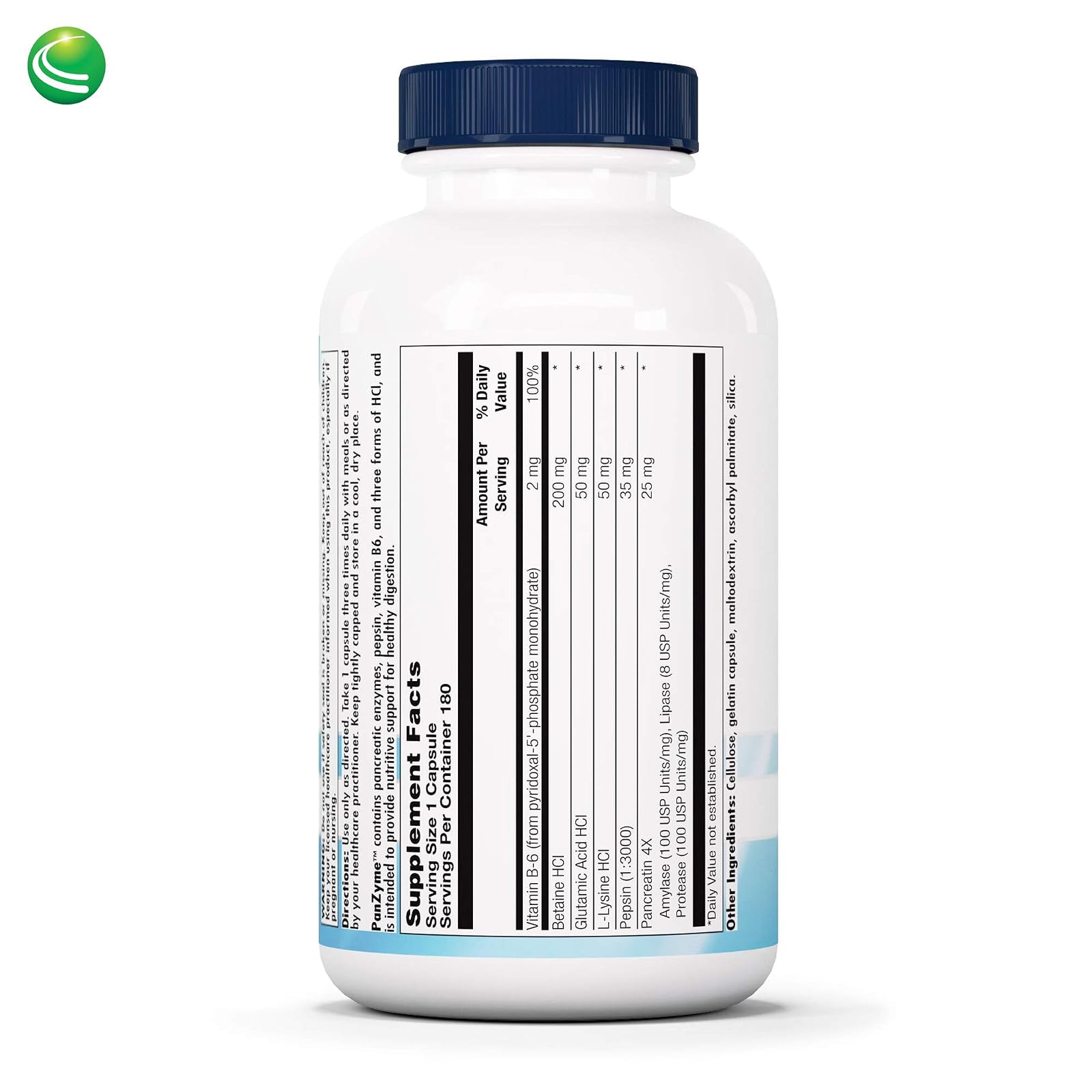 Betaine HCL with Pepsin capsules