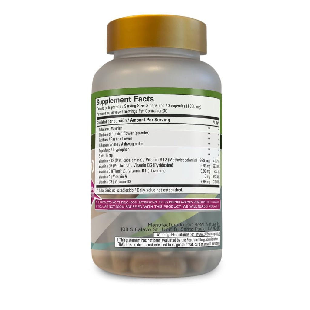 Betel blended vitamins for stress