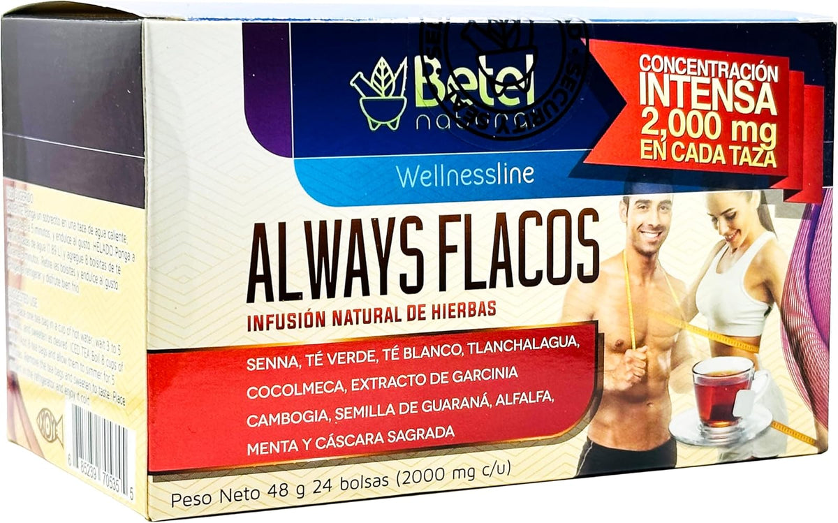 Betel Natural Always Flacos Tea bags