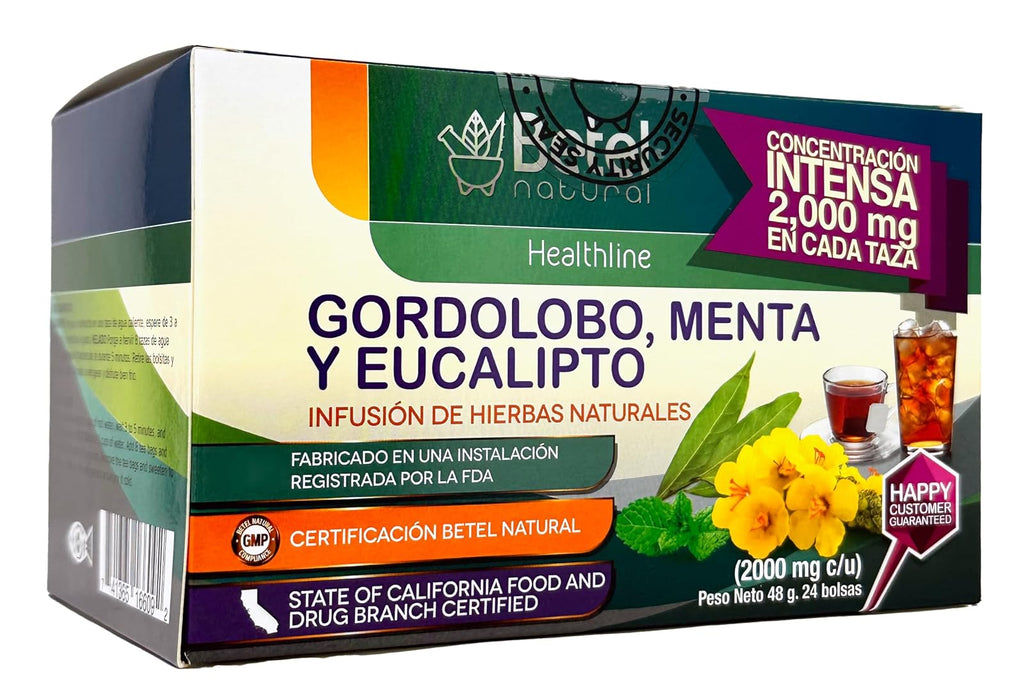 Betel Natural Gordolobo tea bags
