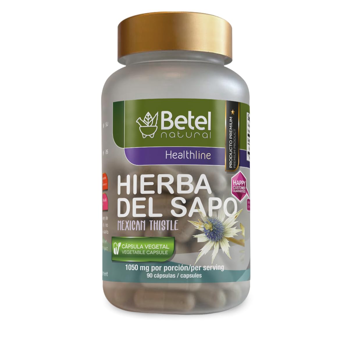 Betel Natural Hierba del Sapo detox capsules