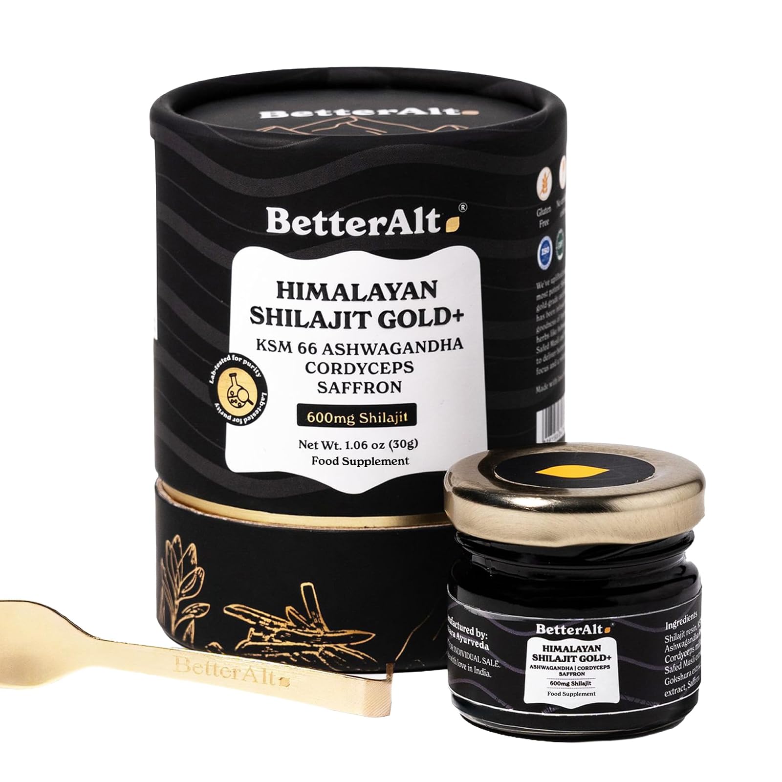 Better Alt Shilajit Gold capsules
