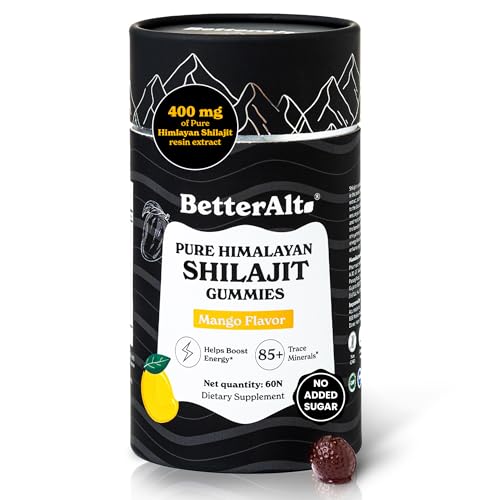 Better Alt shilajit gummies for energy