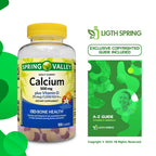 Better Light calcium gummies with added vitamin D