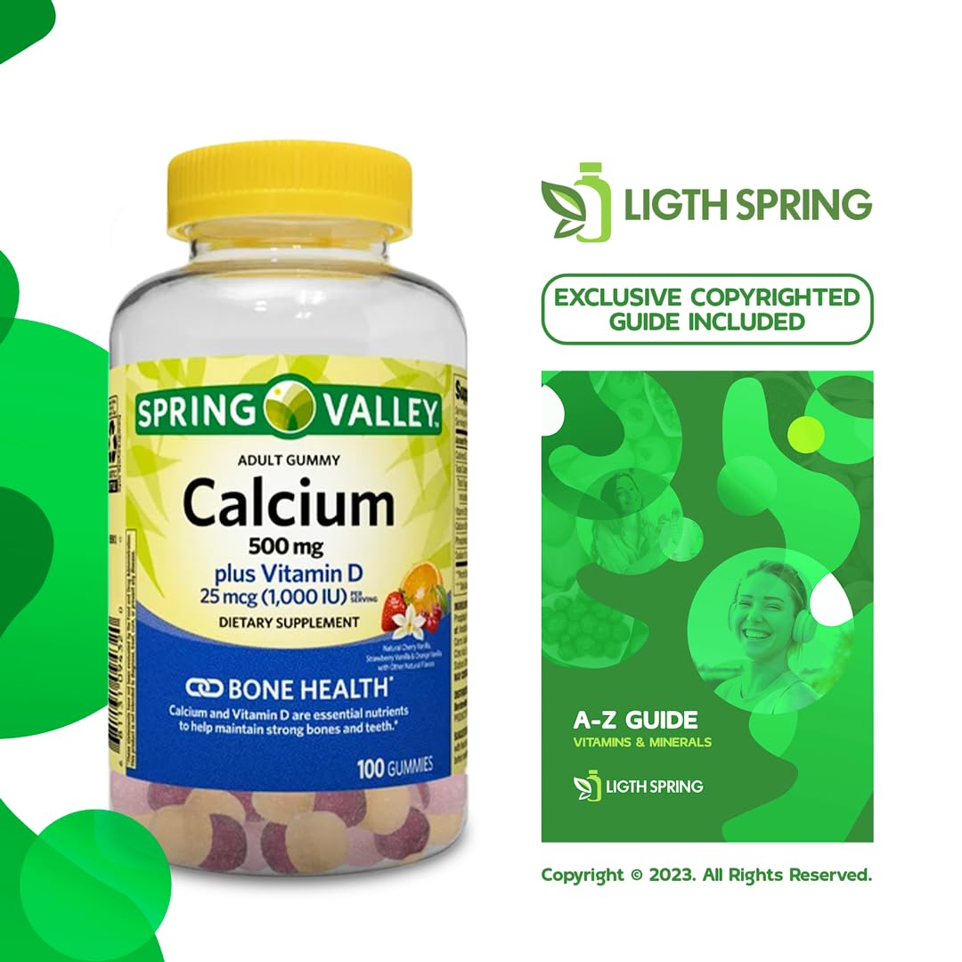 Better Light calcium gummies with added vitamin D