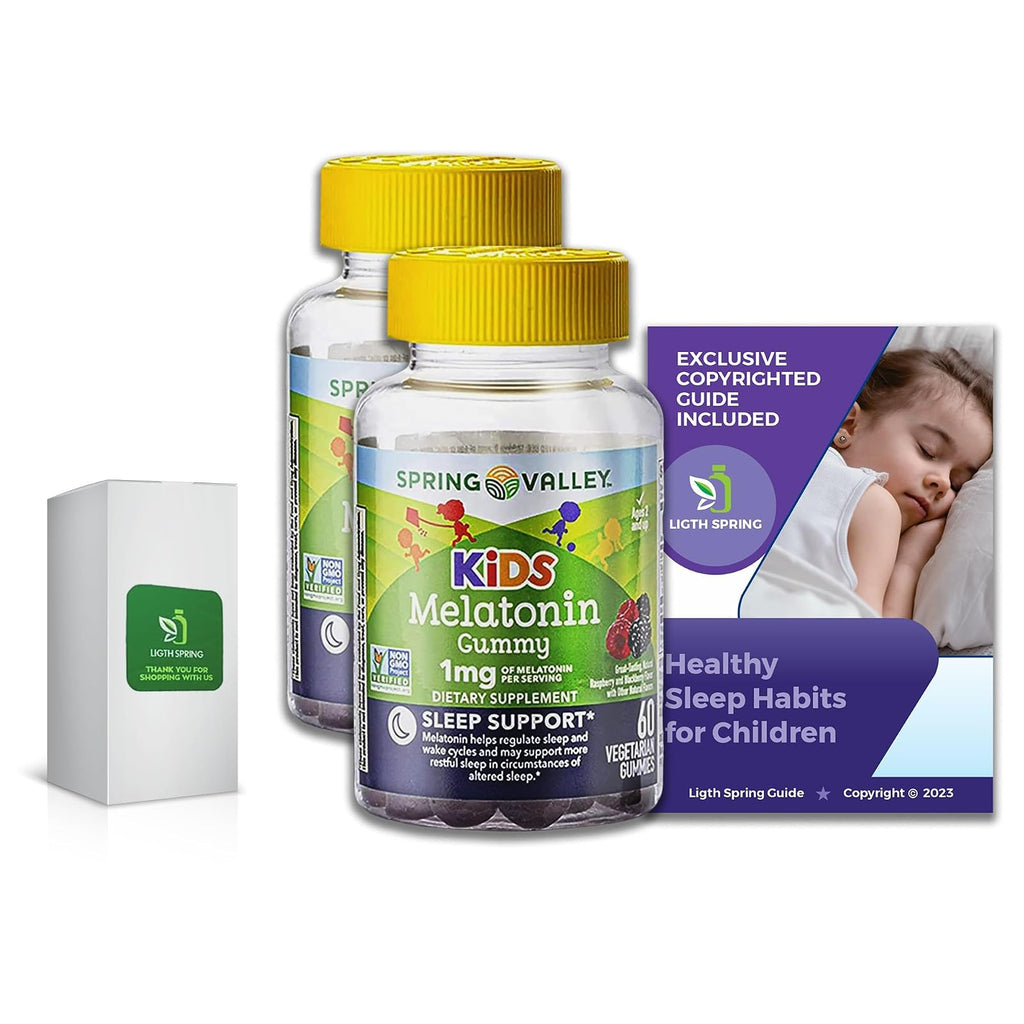 Better Light & Spring melatonin gummies for kids