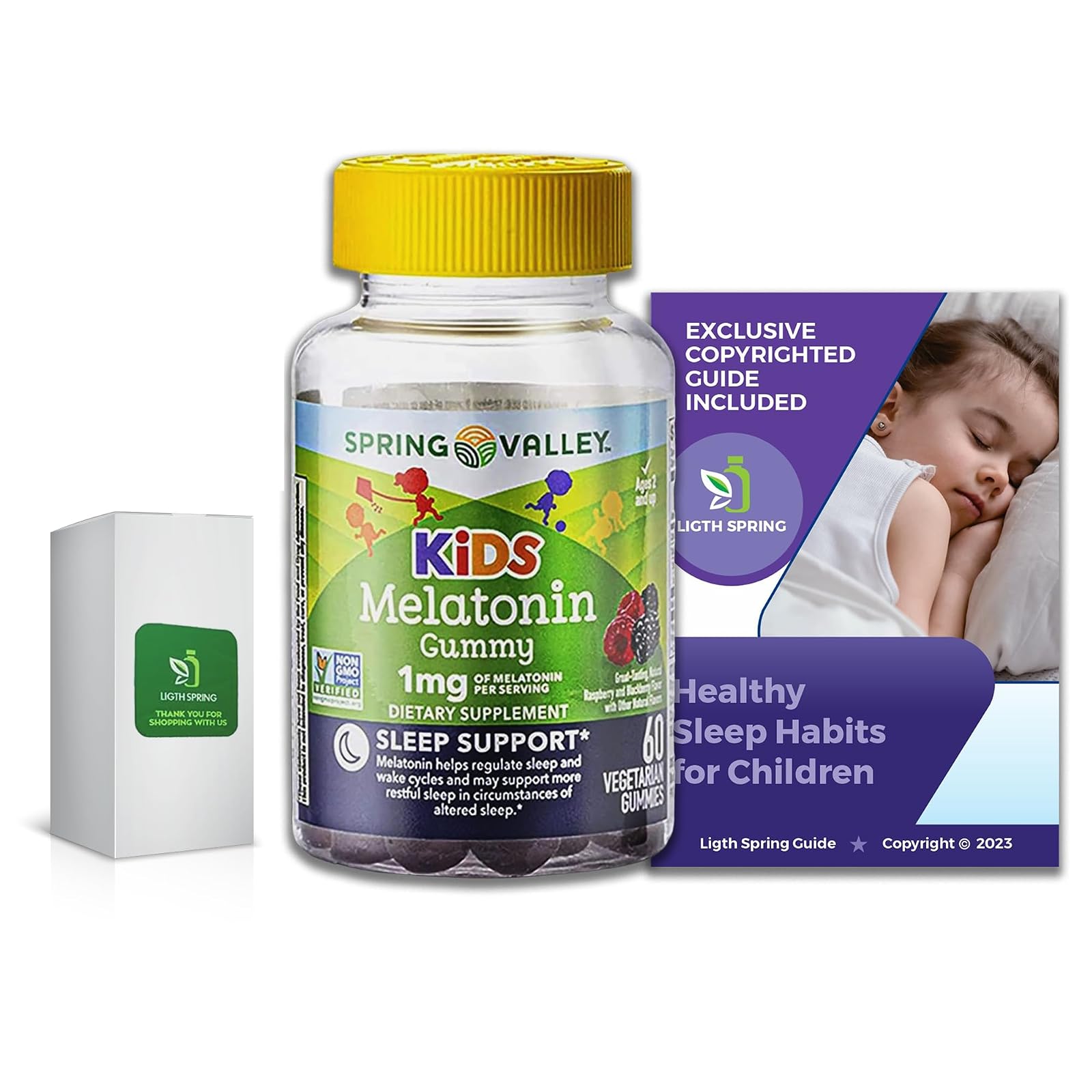 Better Light & Spring melatonin gummies for sleep