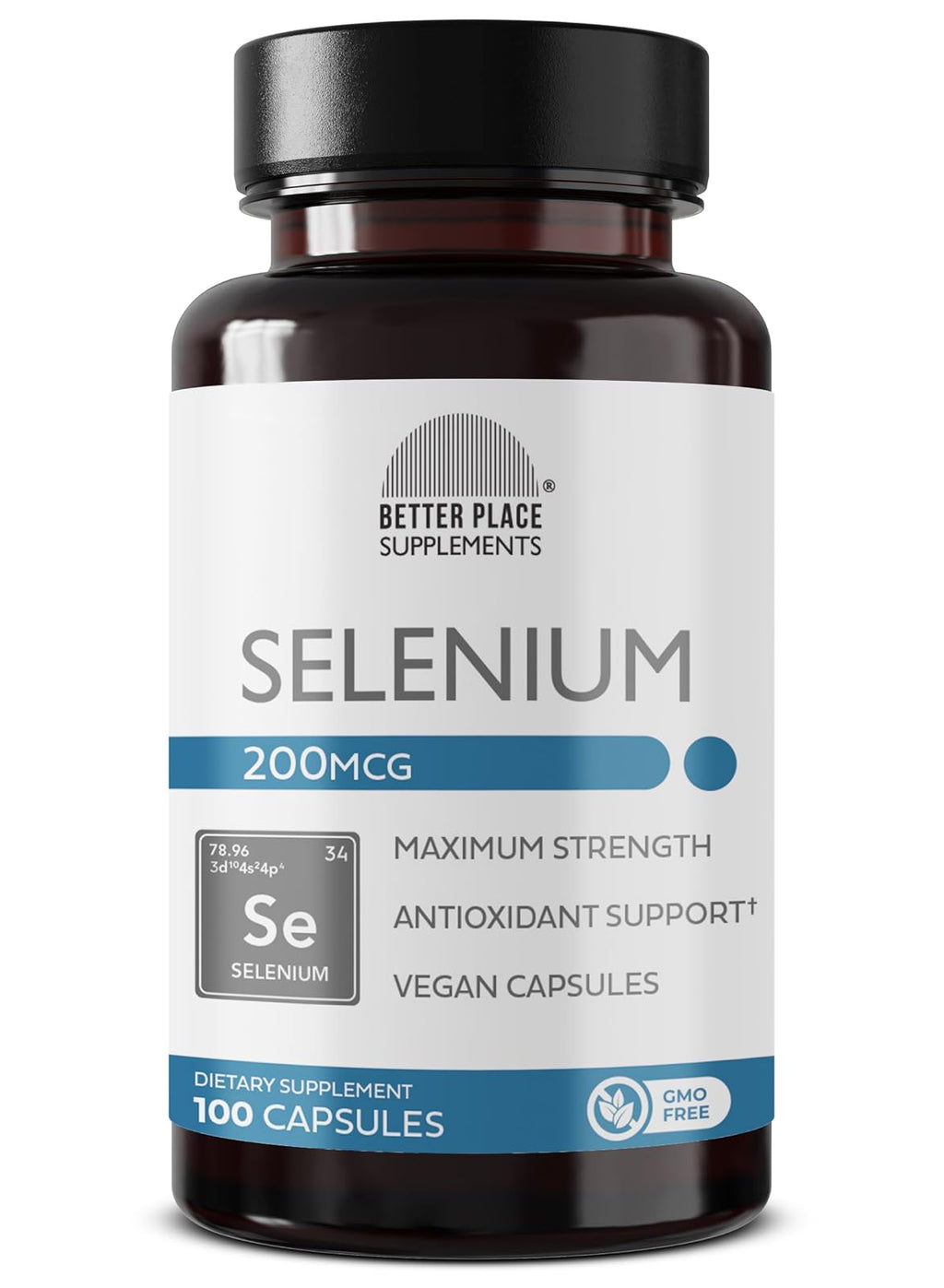 Better Place Supplements Selenium capsules