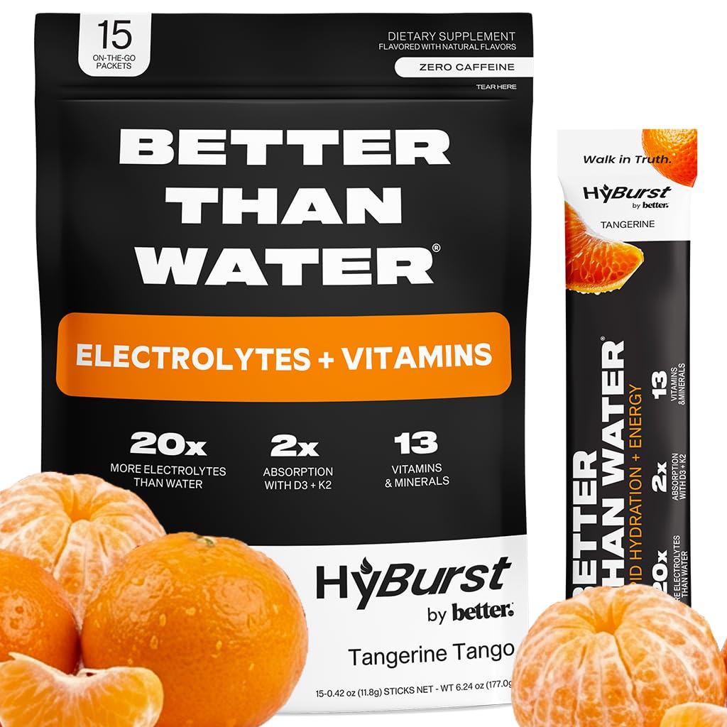 Better Than electrolyte powder for hydration