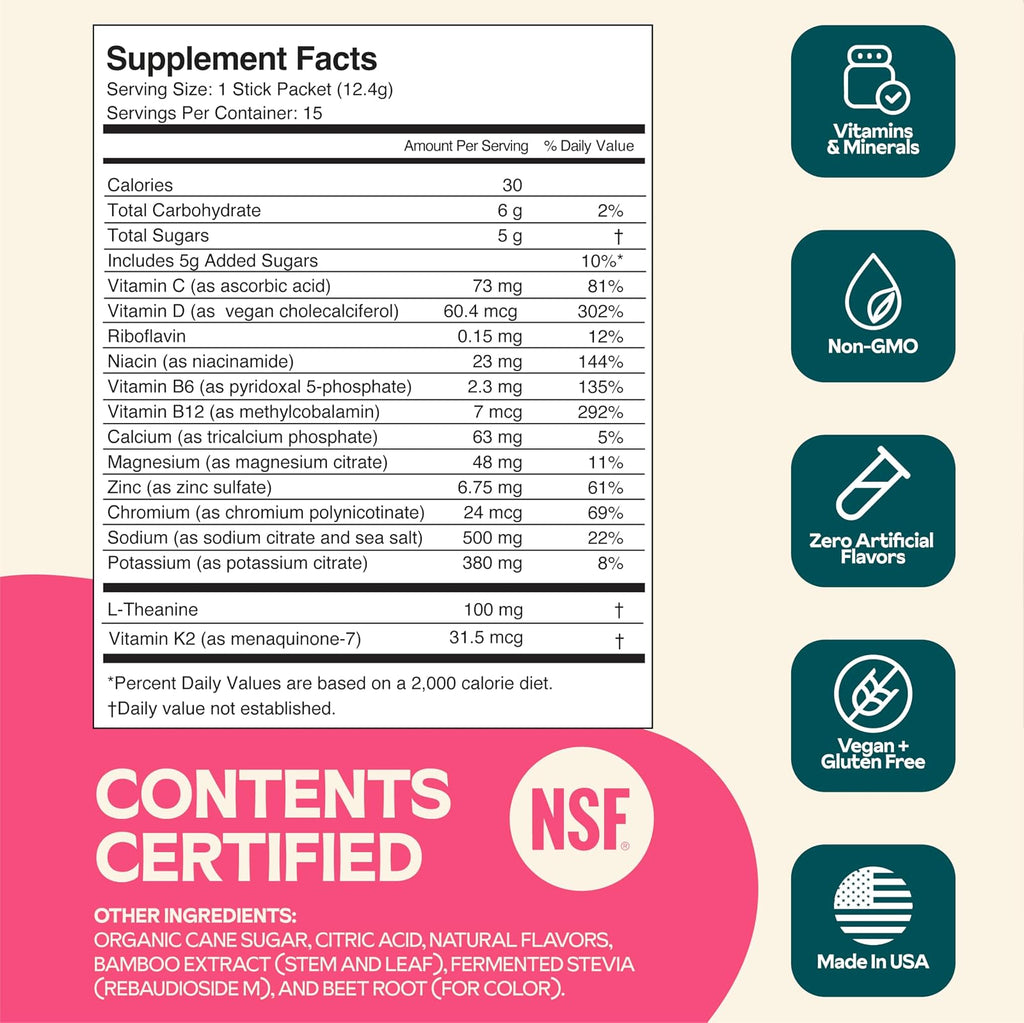 Better Than electrolyte powder with essential minerals