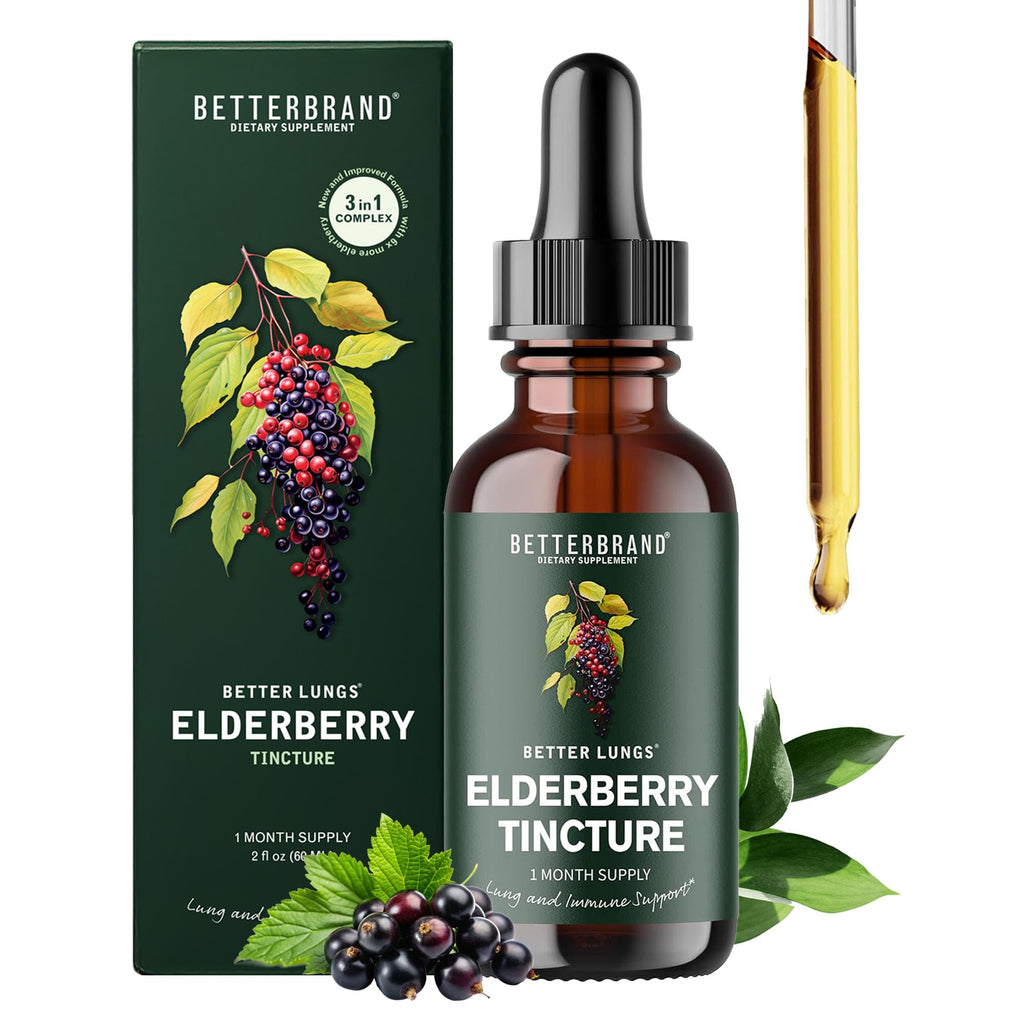 Betterbrand elderberry tincture for immunity