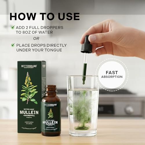Betterbrand Mullein Drops for herbal enthusiasts