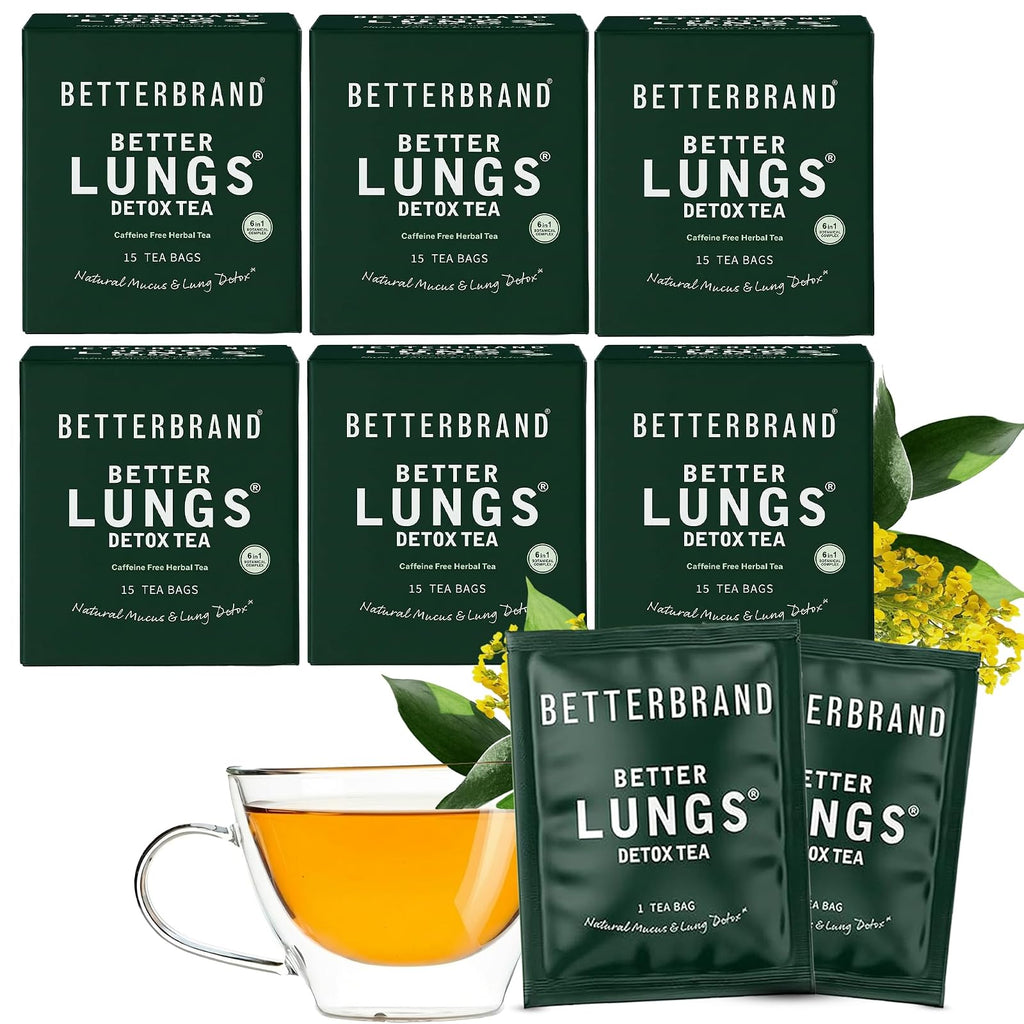 Betterbrand Mullein tea lung detox