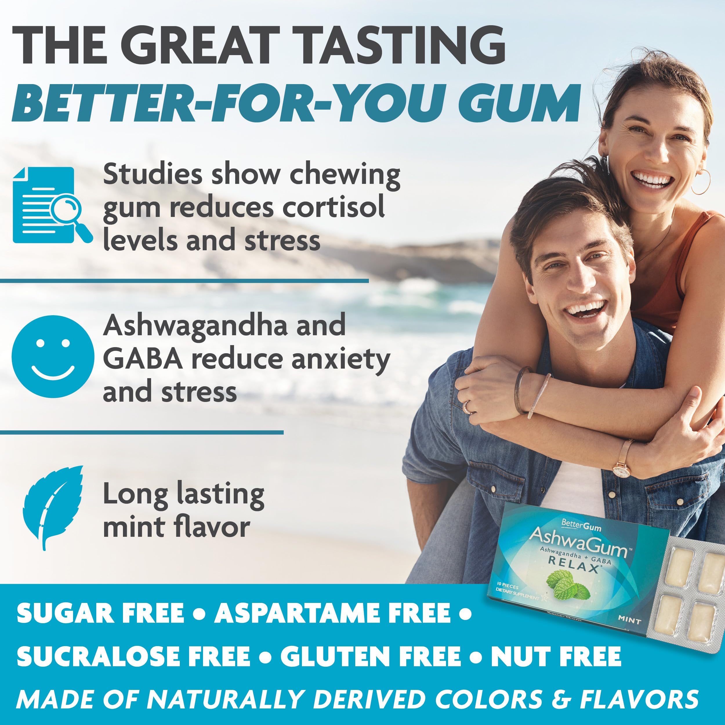 BetterGum AshwaGum for better sleep