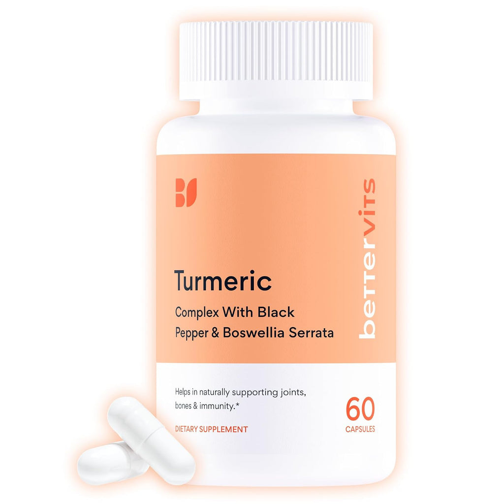 Bettervits turmeric curcumin capsules