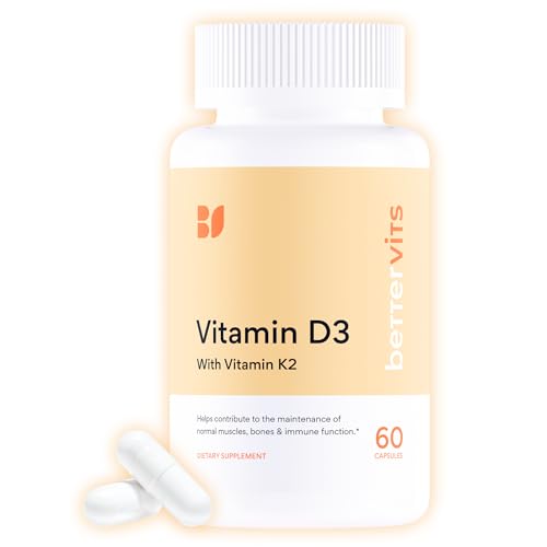 Bettervits vitamin D3 softgels