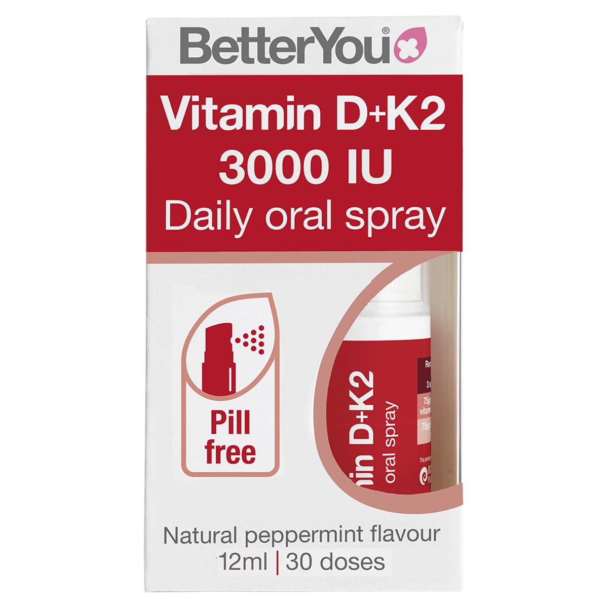 BetterYou D3000 K2 oral spray benefits