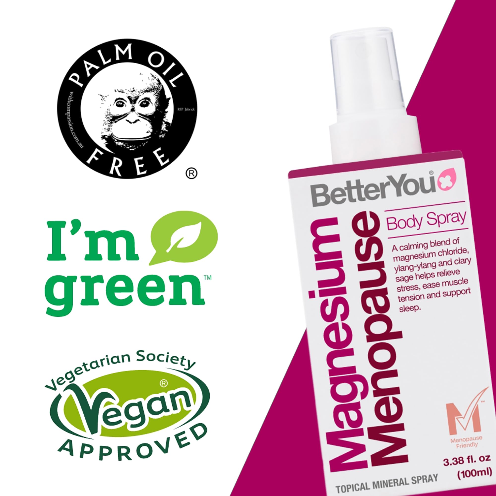 BetterYou magnesium for menopause symptoms