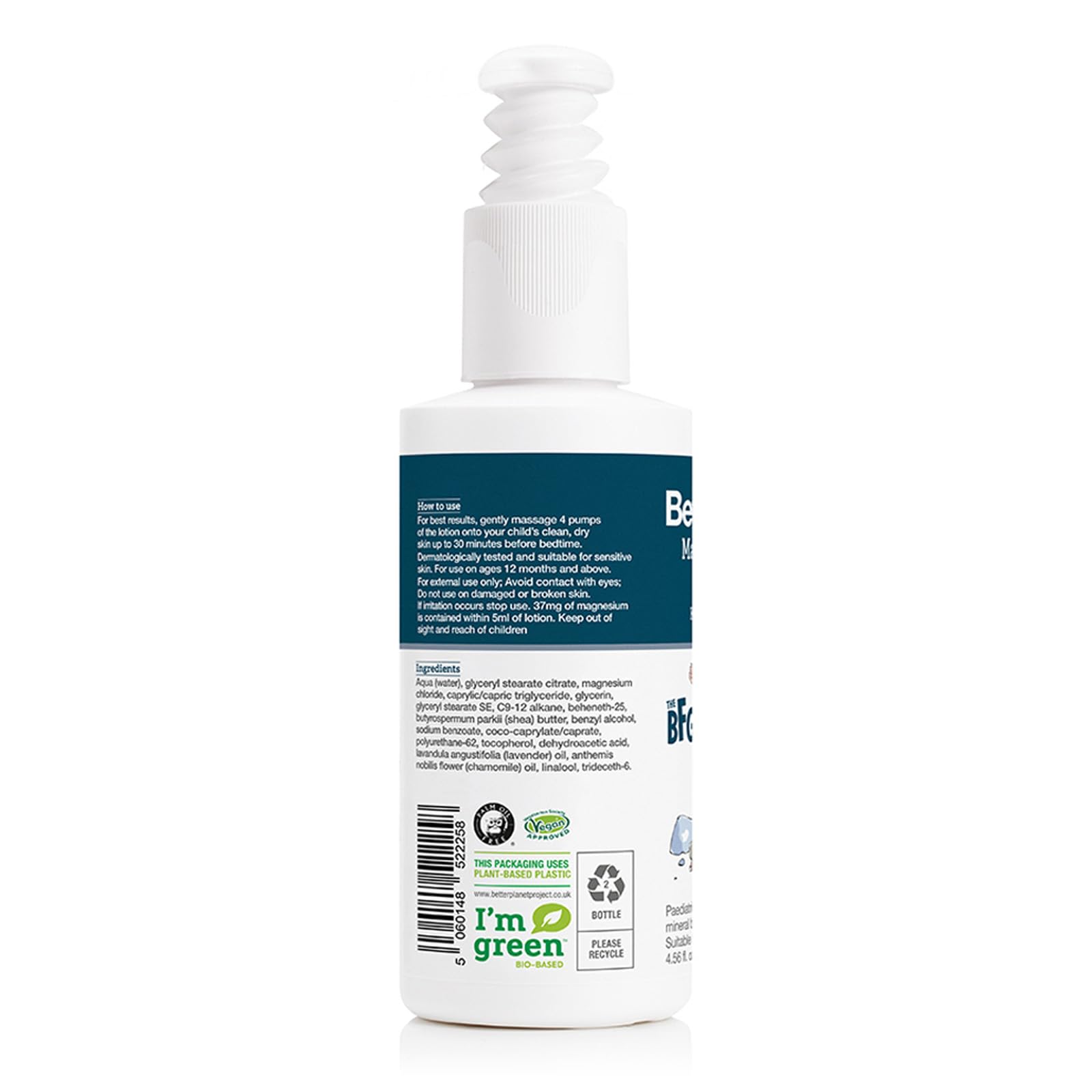 BetterYou magnesium sleep lotion for kids