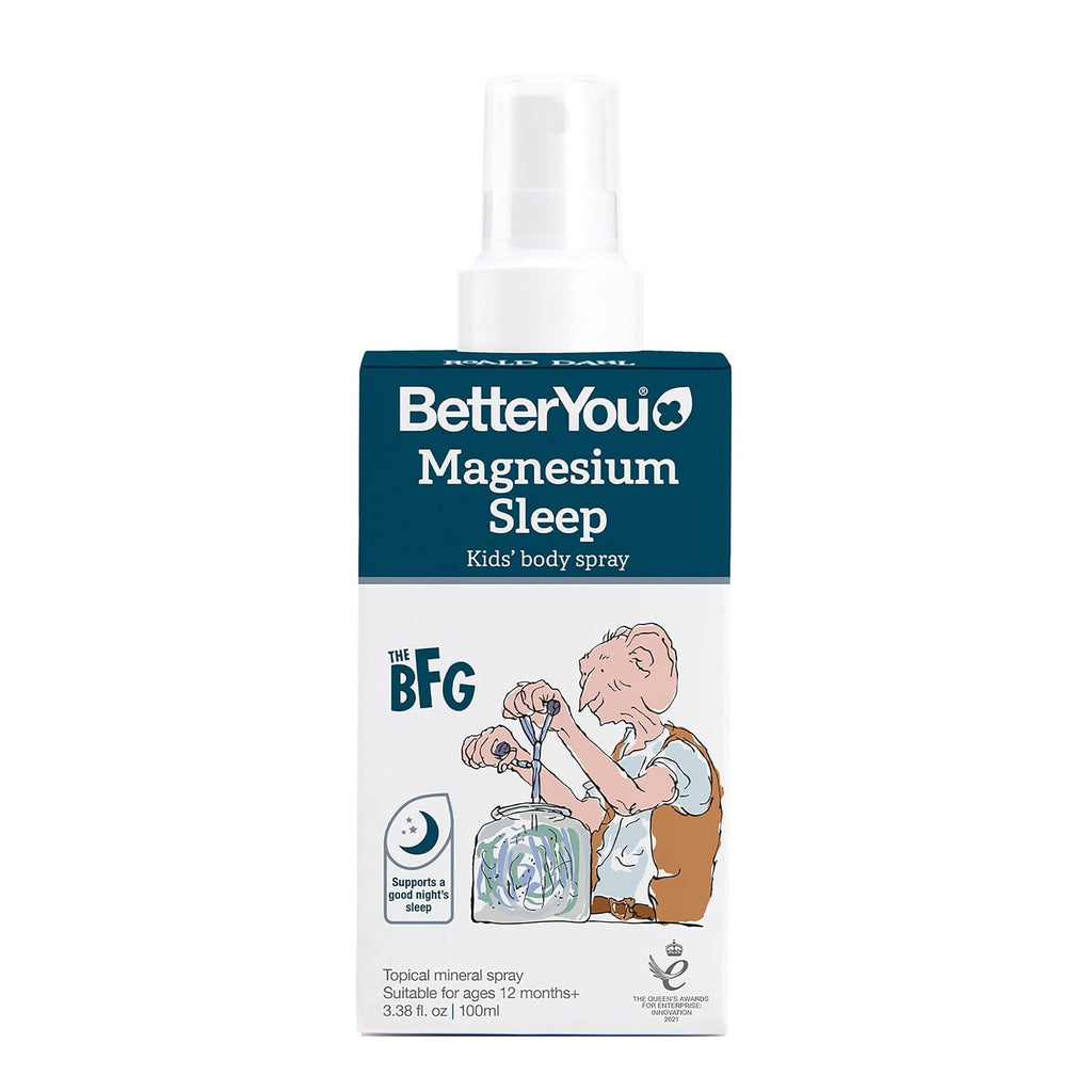 BetterYou magnesium sleep spray for kids