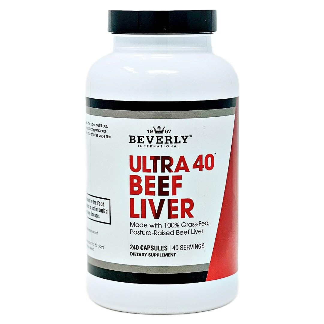 Beverly International beef liver capsules
