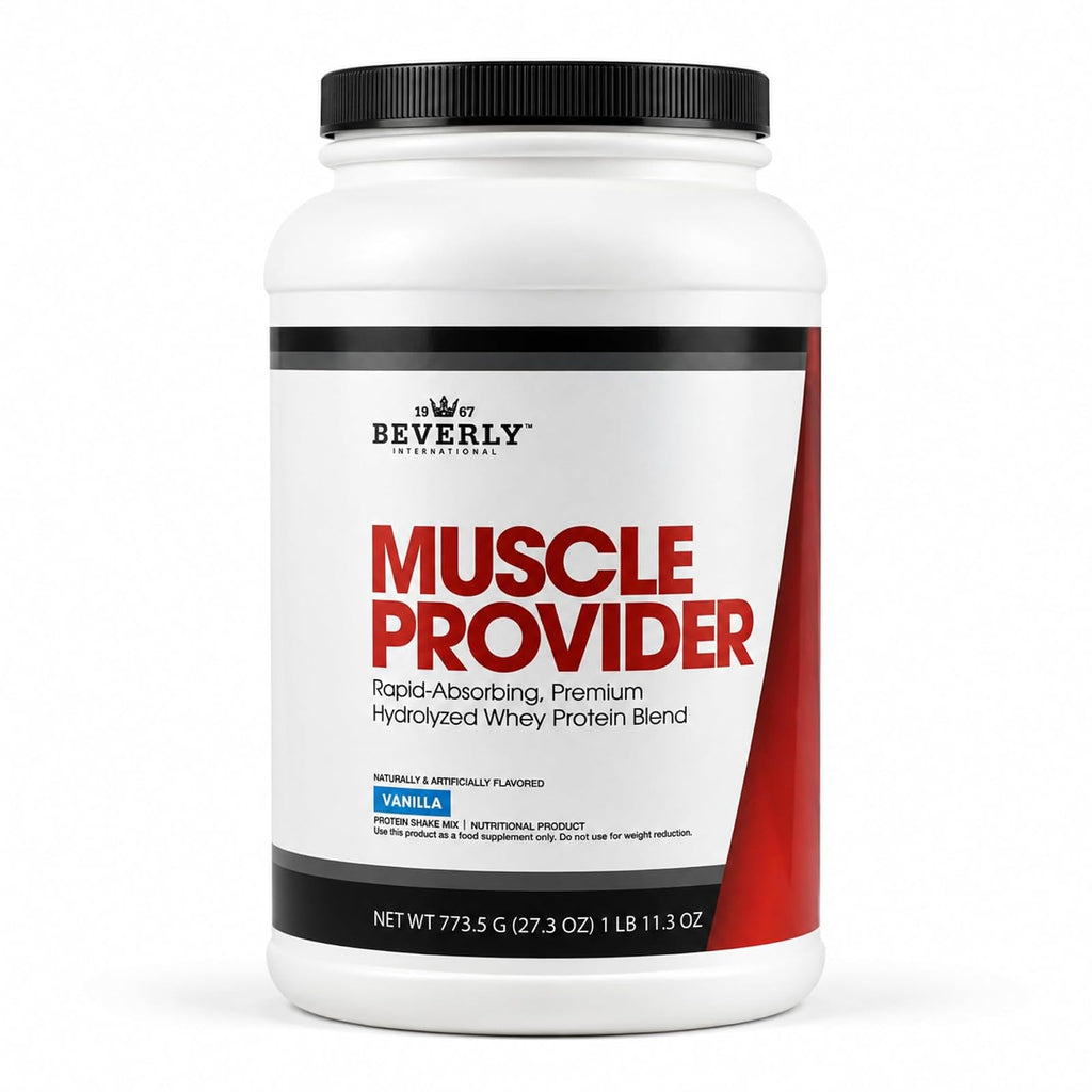 Beverly International whey protein vanilla flavour