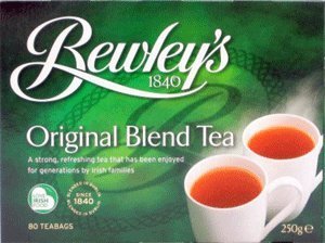 Bewley's herbal tea bags for relaxation