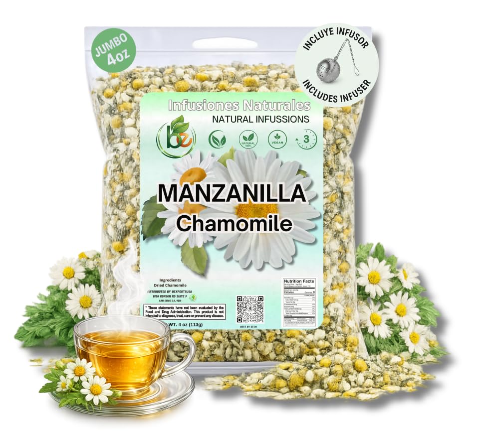 BEXPERTSUSA chamomile herbal tea flowers