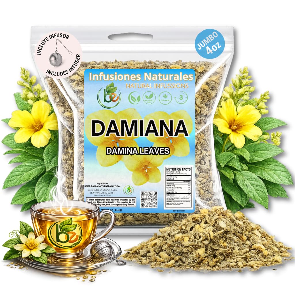 Bexpertsusa Damiana Leaf Herbal Tea