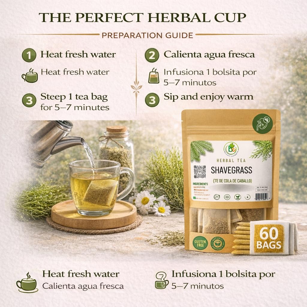 Bexpertsusa horsetail tea steeping guide