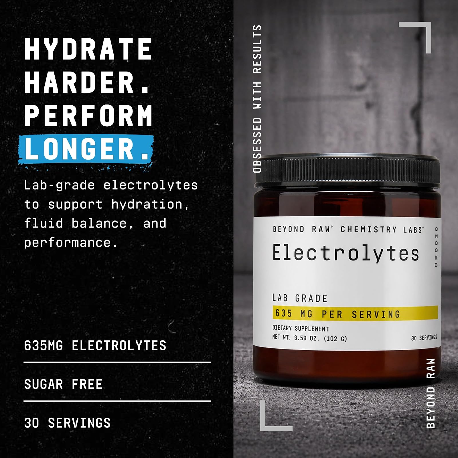Beyond Raw Chemistry Labs electrolytes
