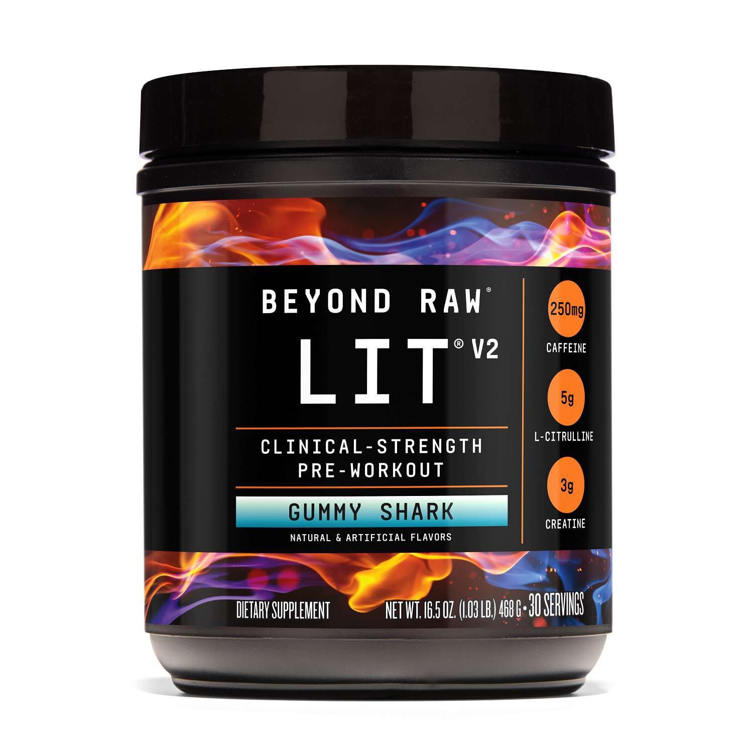BEYOND RAW GNC pre-workout powder
