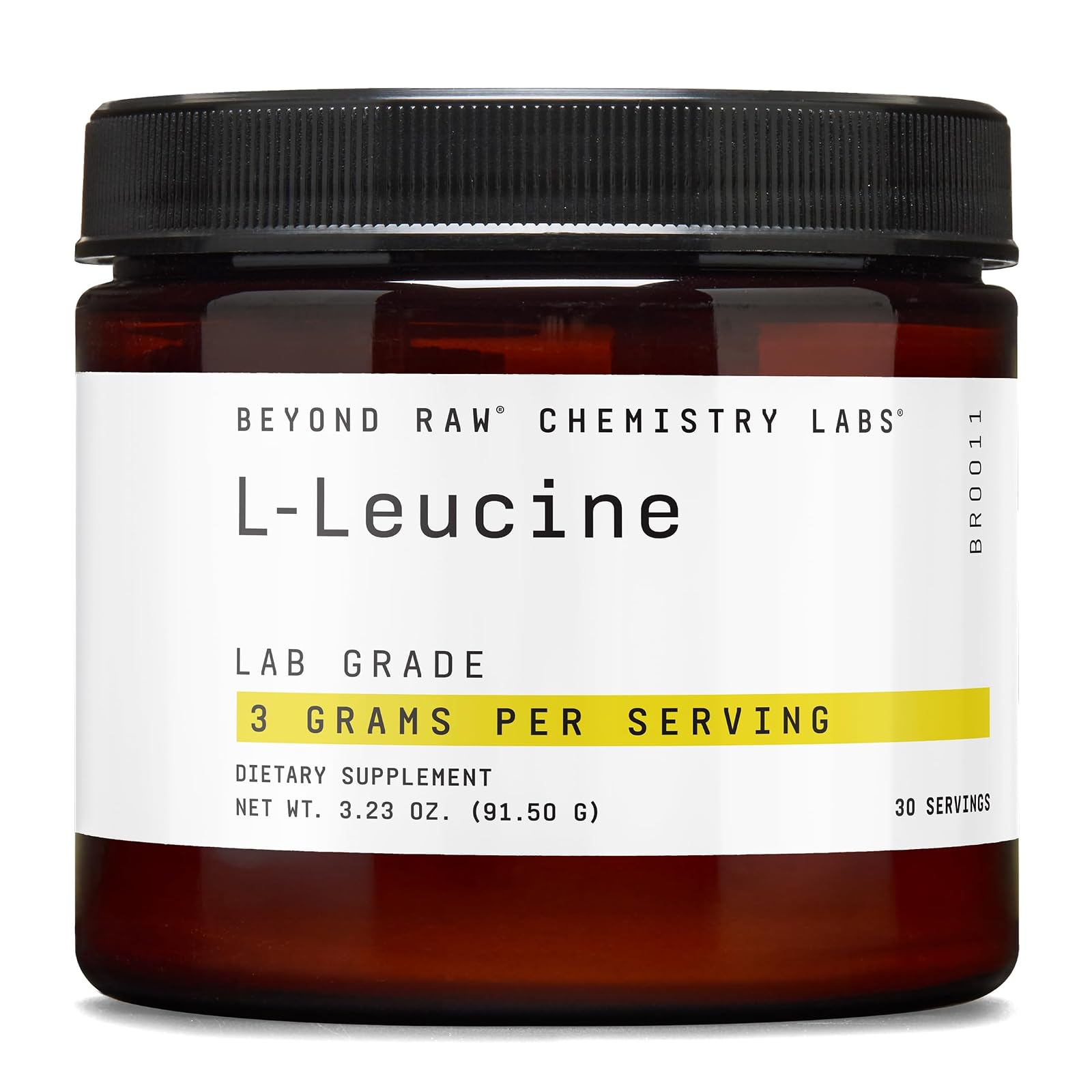 beyond raw l-leucine powder supplement