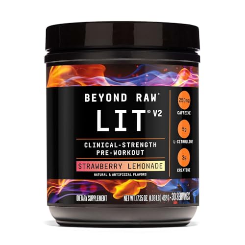 BEYOND RAW pre-workout for energy