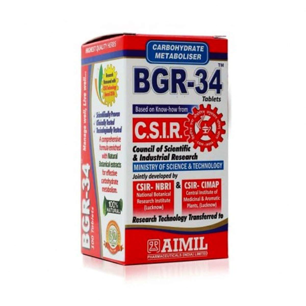 BGR blended vitamin & mineral supplements for healthy lifestyle