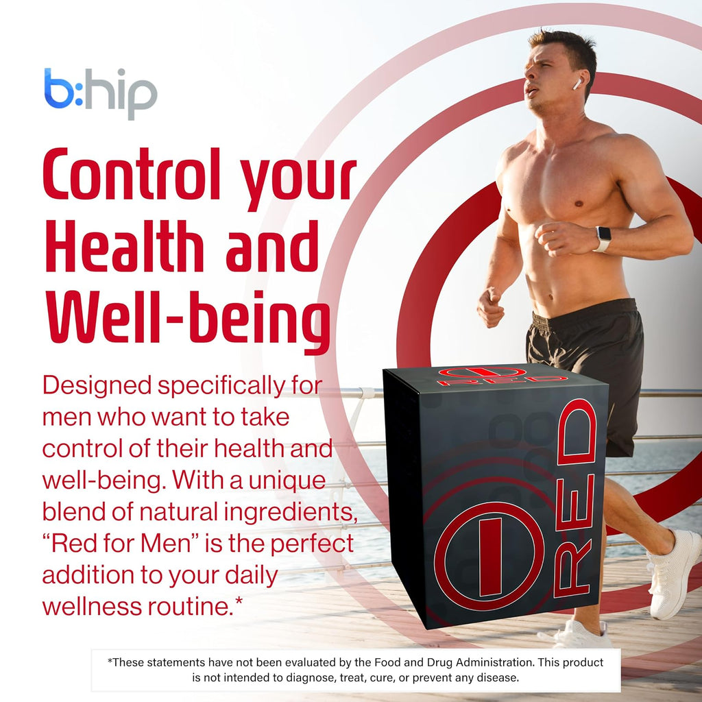 bHIP Red For Men muscle recovery support